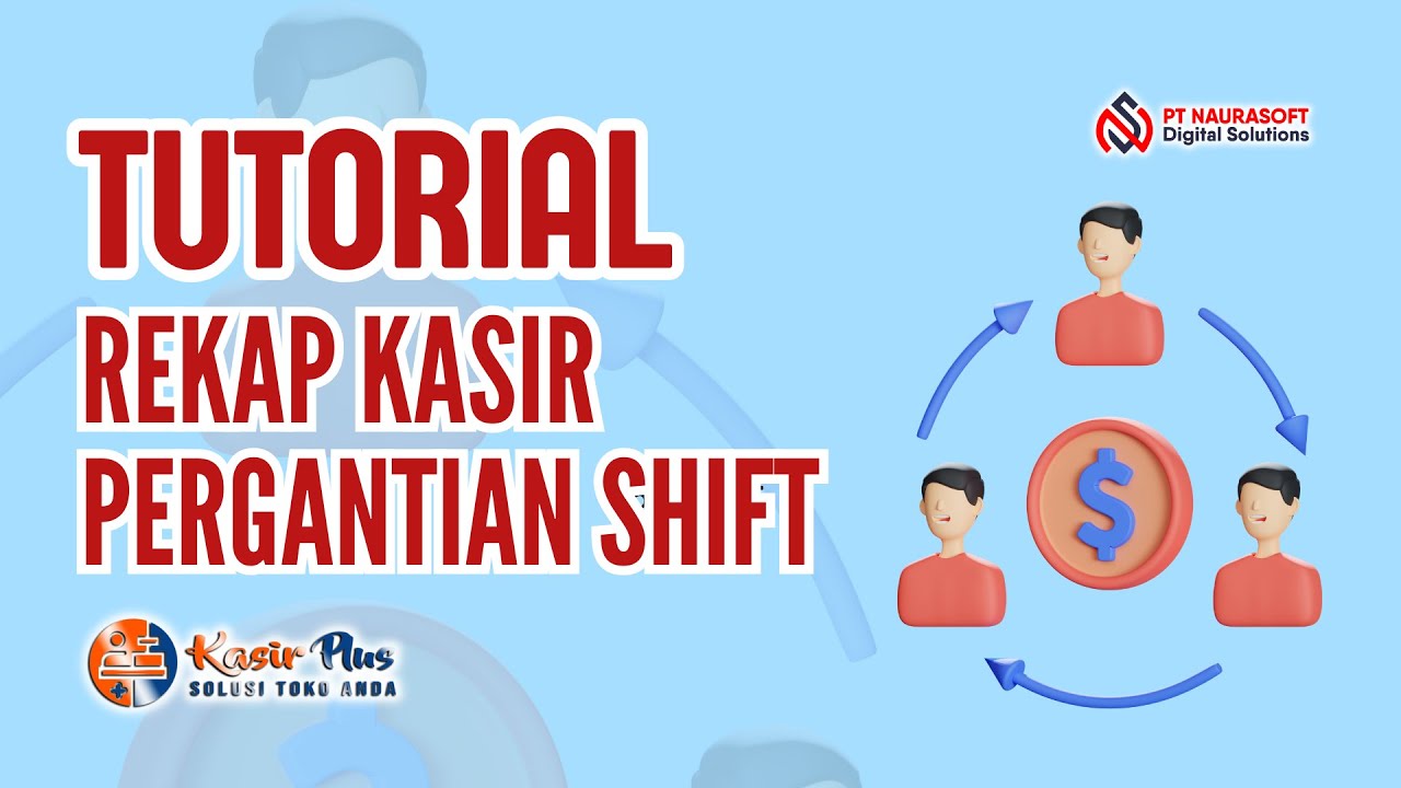 Kasir Plus | Tutorial Rekap kasir untuk pergantian shift - YouTube