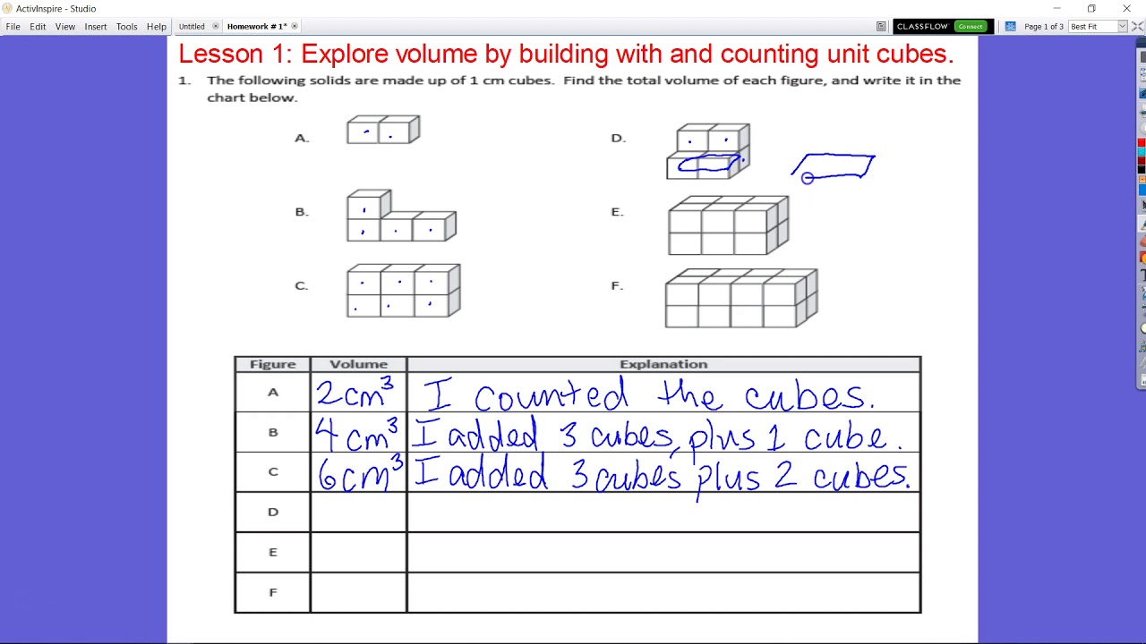 Euruka Math Grade 5 Module 5 Lesson 1 Homework - YouTube