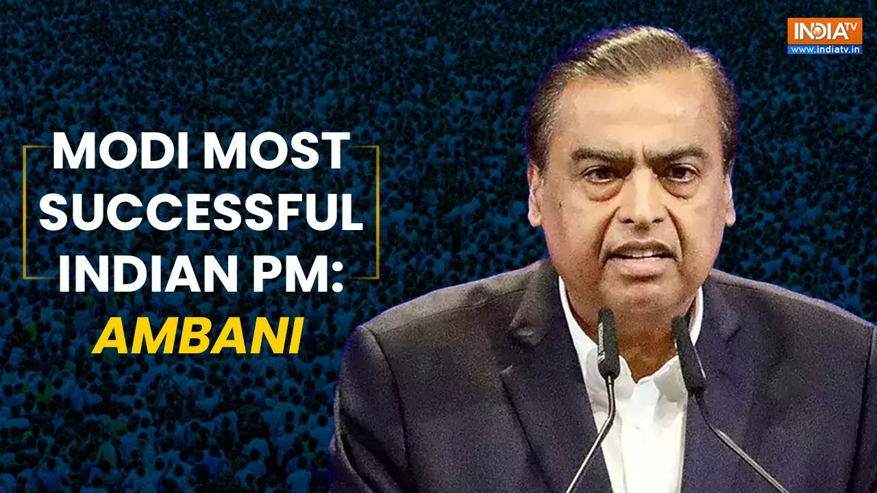 Mukesh Ambani calls PM Modi most successful Indian PM at Vibrant ...