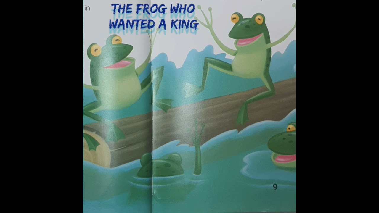 Small story for kids (The Frog Wanted a king) - YouTube