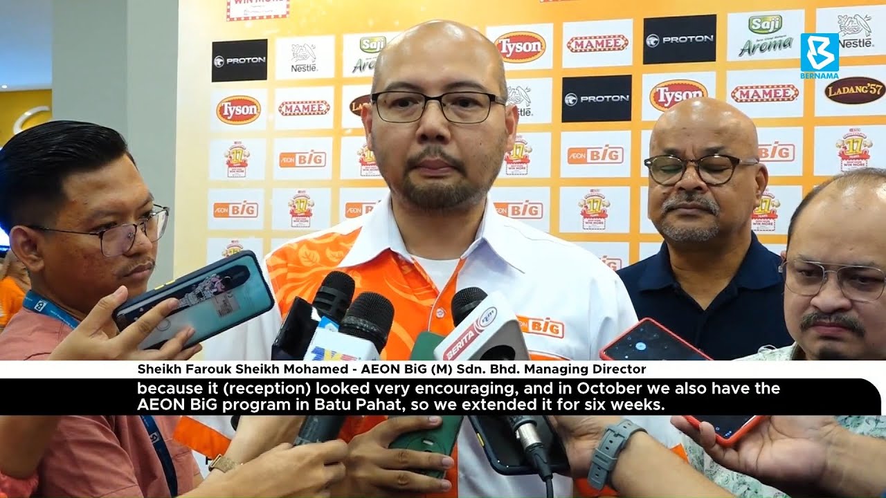 AEON BiG: 'Shop More Win More' contest received tens of thousands of ...