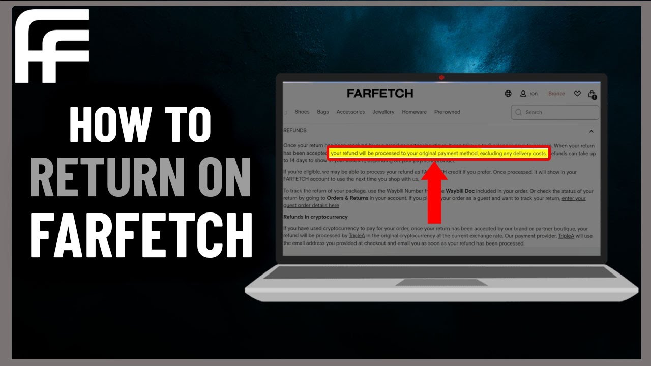 How to Return on Farfetch - Step By Step (2024) - YouTube