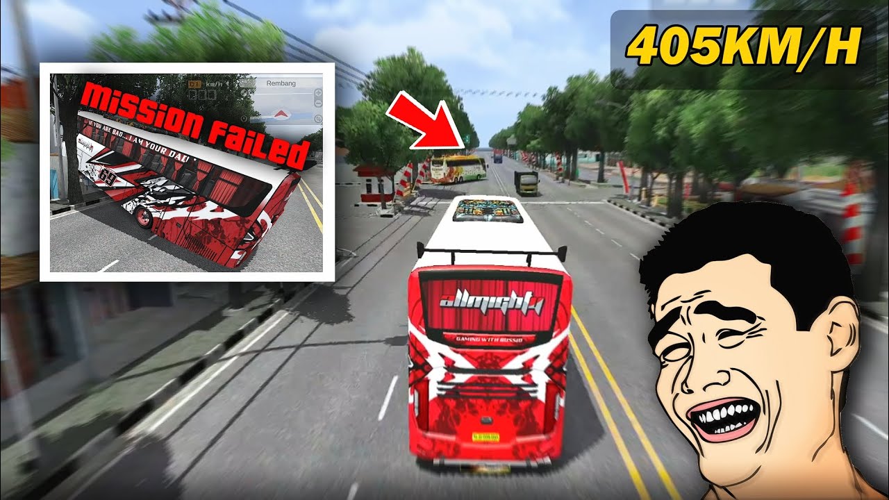 BUSSID Meme Compilation 😂 Try Not to Laugh - YouTube