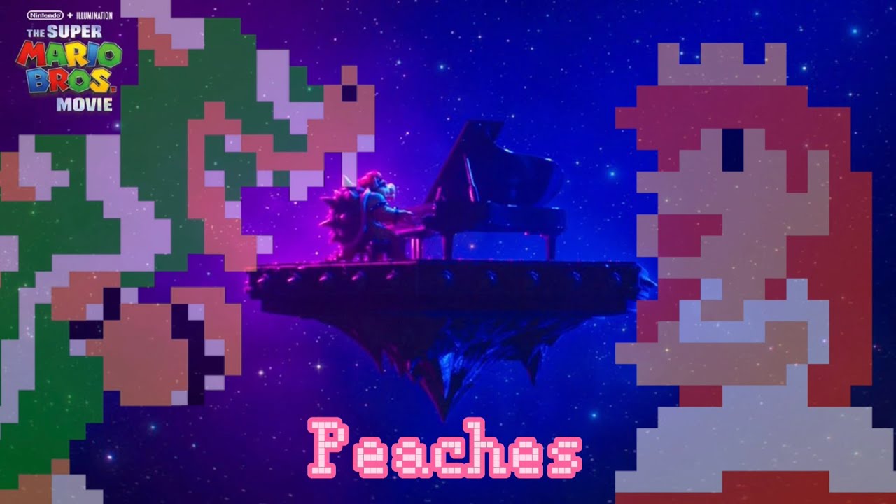 Mario Game & Movie: Peaches - YouTube