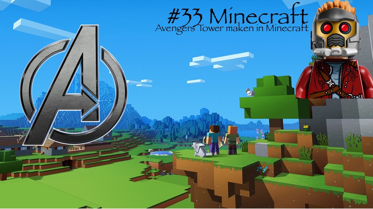 Avengers Tower maken in Minecraft - LegoCraft #33 - YouTube