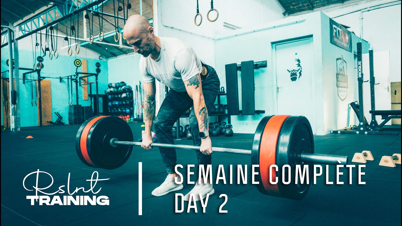 Programmation CrossFit entière GRATUITE Rslnt ! Journée 2 ! - YouTube