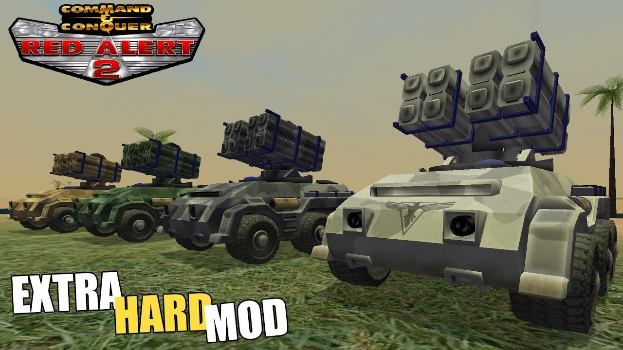 red alert 2 | 1 USA vs 7 superweapons | Alaskan Gem map - YouTube