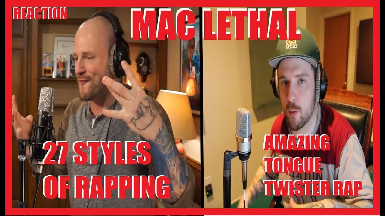 Mac Lethal - 27 Styles of Rapping & AMAZING TONGUE TWISTER RAP ...