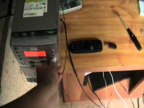 колонка sony ss-rg55 и музыкальный центр sanyo dc-da1160 - YouTube