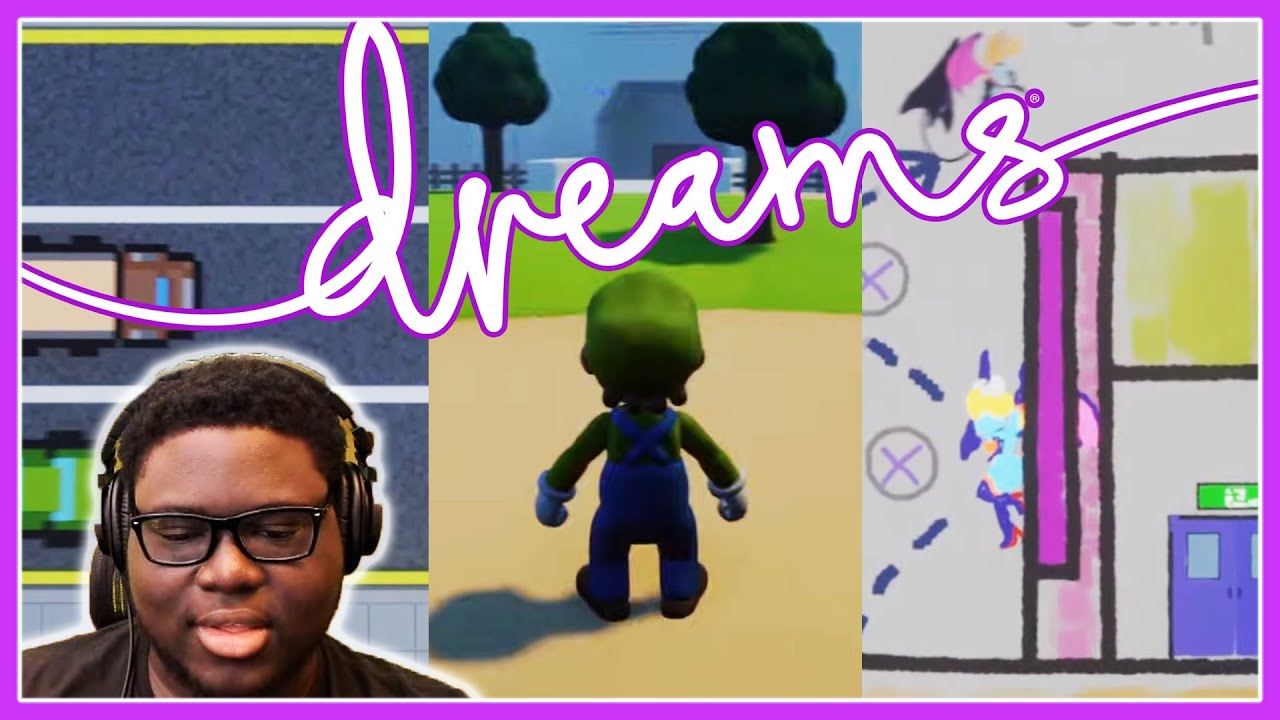 The Mario Maker of PS4 | Dreams PS4 | Live - YouTube