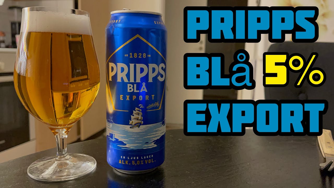 Pripps Blå 🇸🇪 Export - YouTube