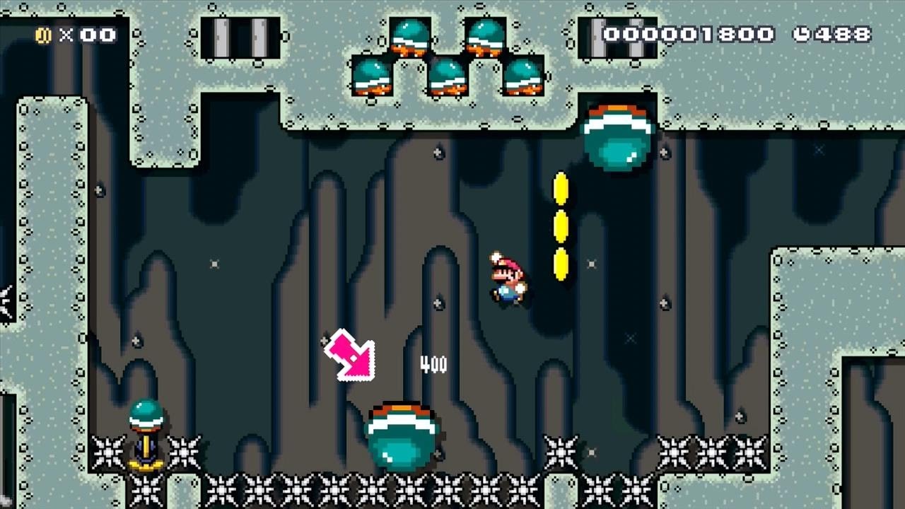Super Mario Maker - infinity little: Buzzy Beetle by Samura - YouTube