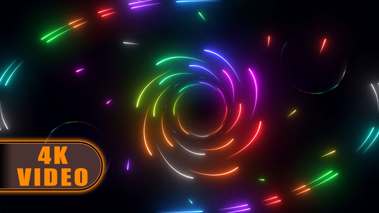 4K Neon Screensaver | 4K Video | 4K Screensaver video | Ultra HD Video ...