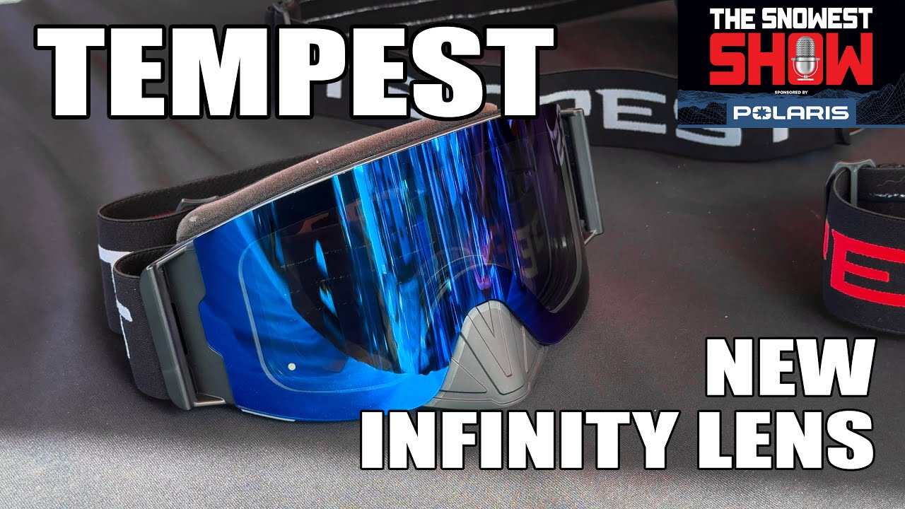Tempest heated goggles - New Infinity lens, other updates - YouTube