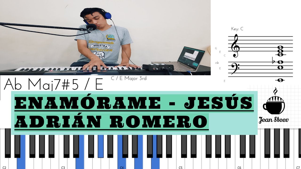Enamórame - Jesús Adrián Romero & Abel Zavala || Tutorial Piano - YouTube