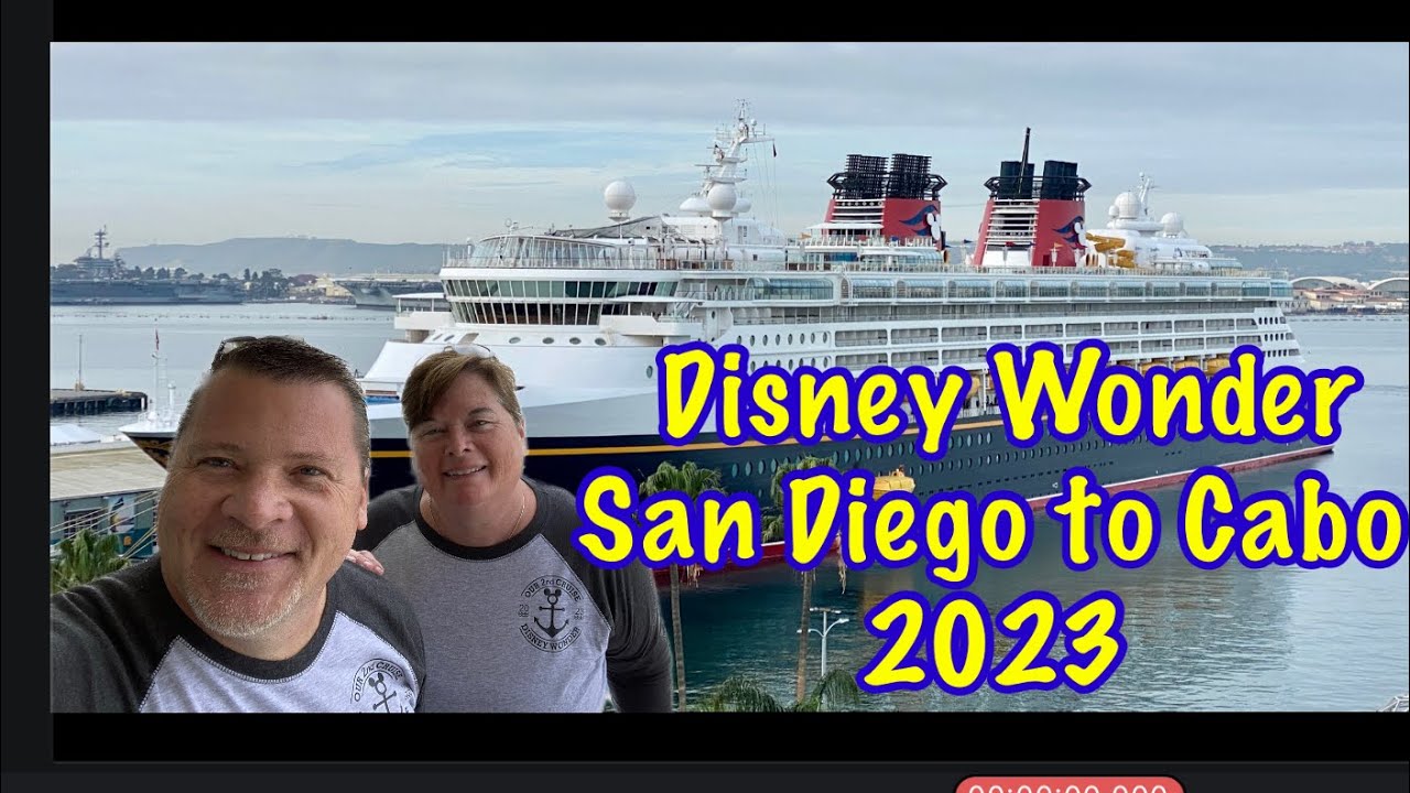 DISNEY WONDER CRUISE, SAN DIEGO TO CABO ‘23. Bus tour to Cabo del San ...