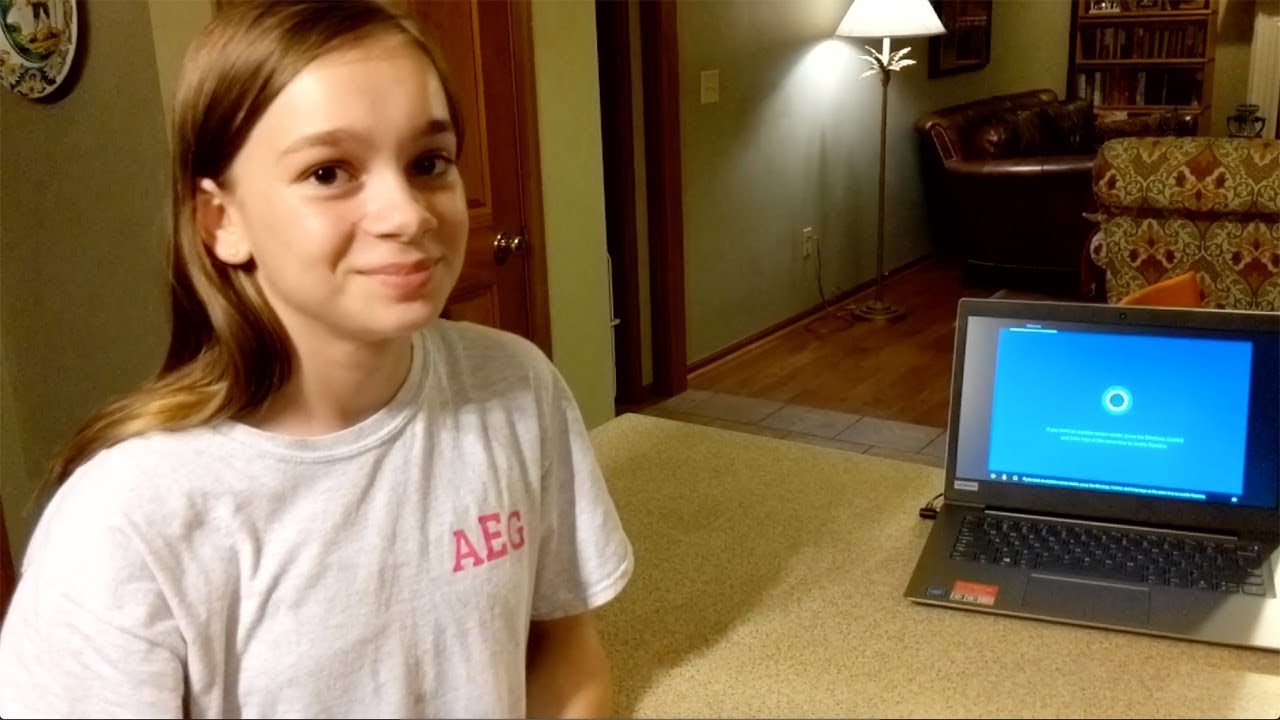 New Lenovo laptop for Ava - YouTube