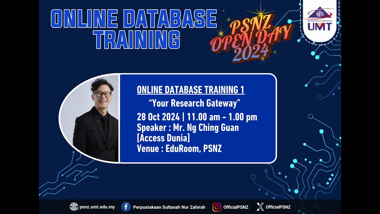 ONLINE DATABASE TRANING 1 - YouTube