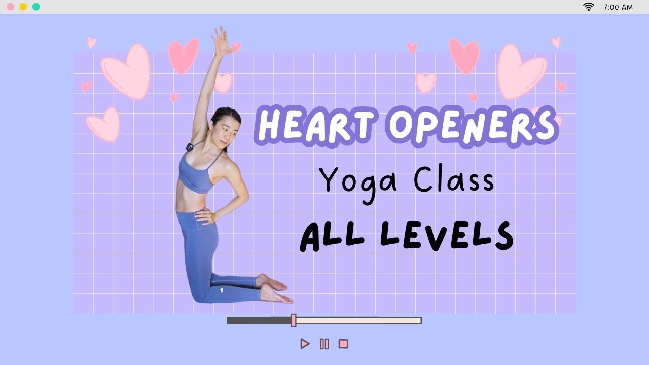 Yoga Heart and Chest Openers | All Levels | 50 minutes - YouTube