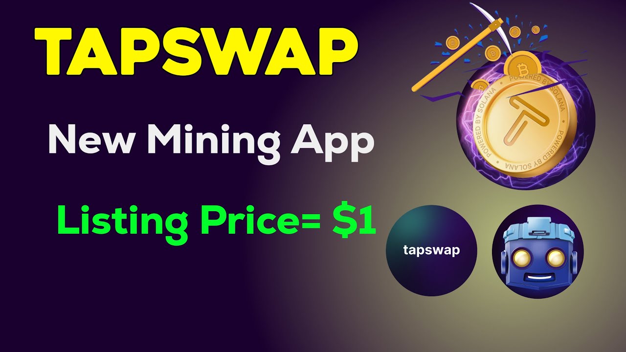 TapSwap Mining Bot | TapSwap Listing and Withdrawal | TapSwap New ...