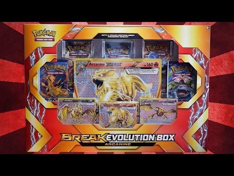 Arcanine BREAK Evolution Box Opening Battle VS The Pokemon ...