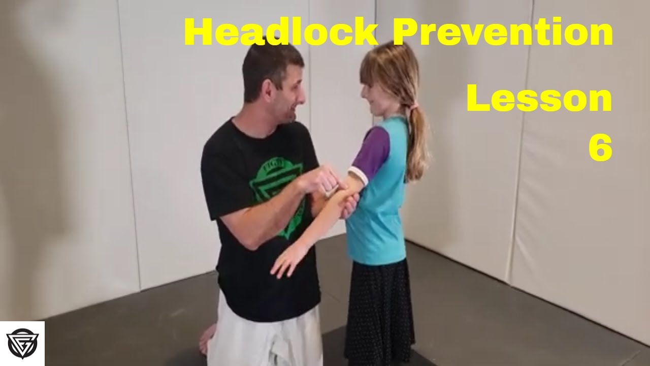 How to Prevent a Headlock | Jiu-Jitsu Lesson 6 - Kids Self-Defense ...