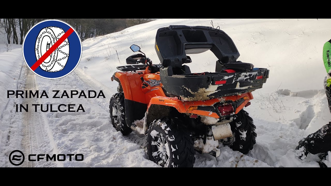 PRIMA ZAPADA DIN TULCEA CU ATV-UL 2023 - YouTube