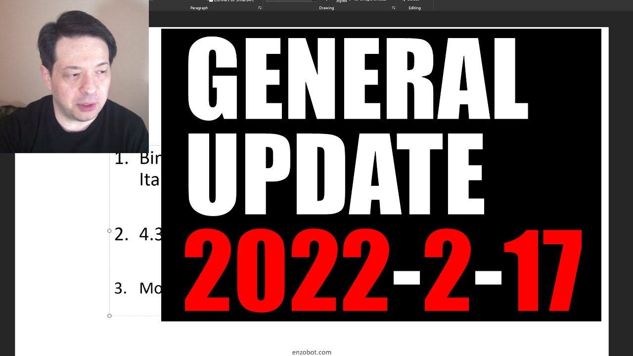 General Update (2022/02/17) - YouTube