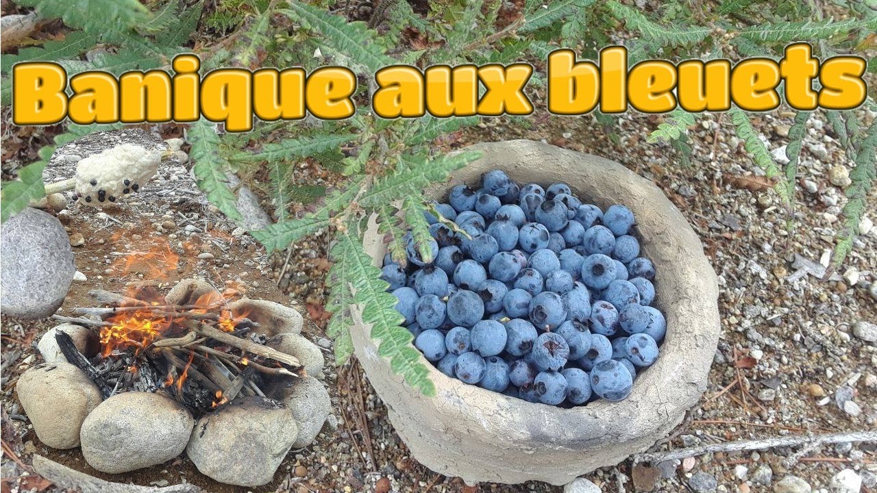 Banique aux bleuets sur le feu et bonus - YouTube