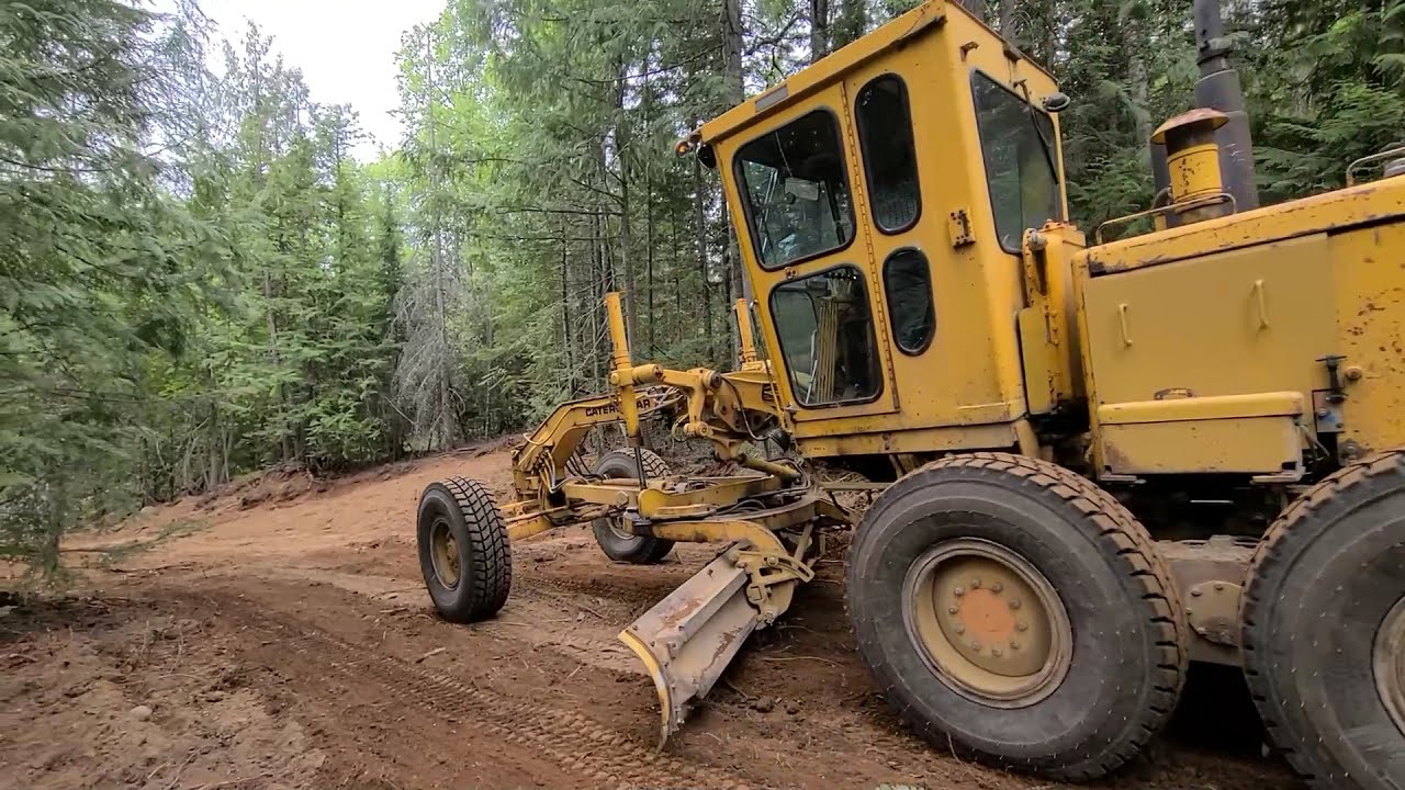 Road Building, The first Steps - Layout and Clearing. - YouTube