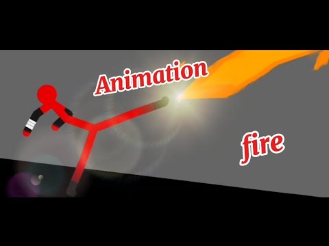 How to make a fire effect in stick nodes #1 - YouTube