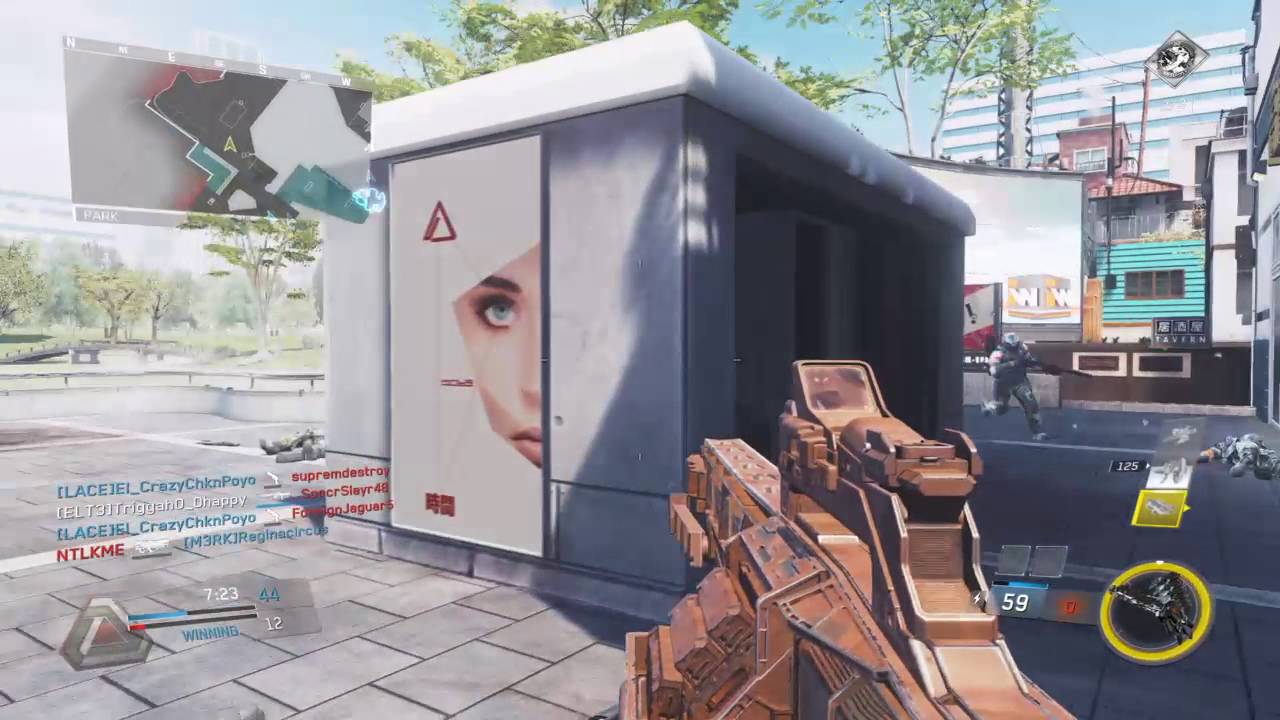 COD IW Beta gameplay (R-C8, AP-3X, Warden) - YouTube