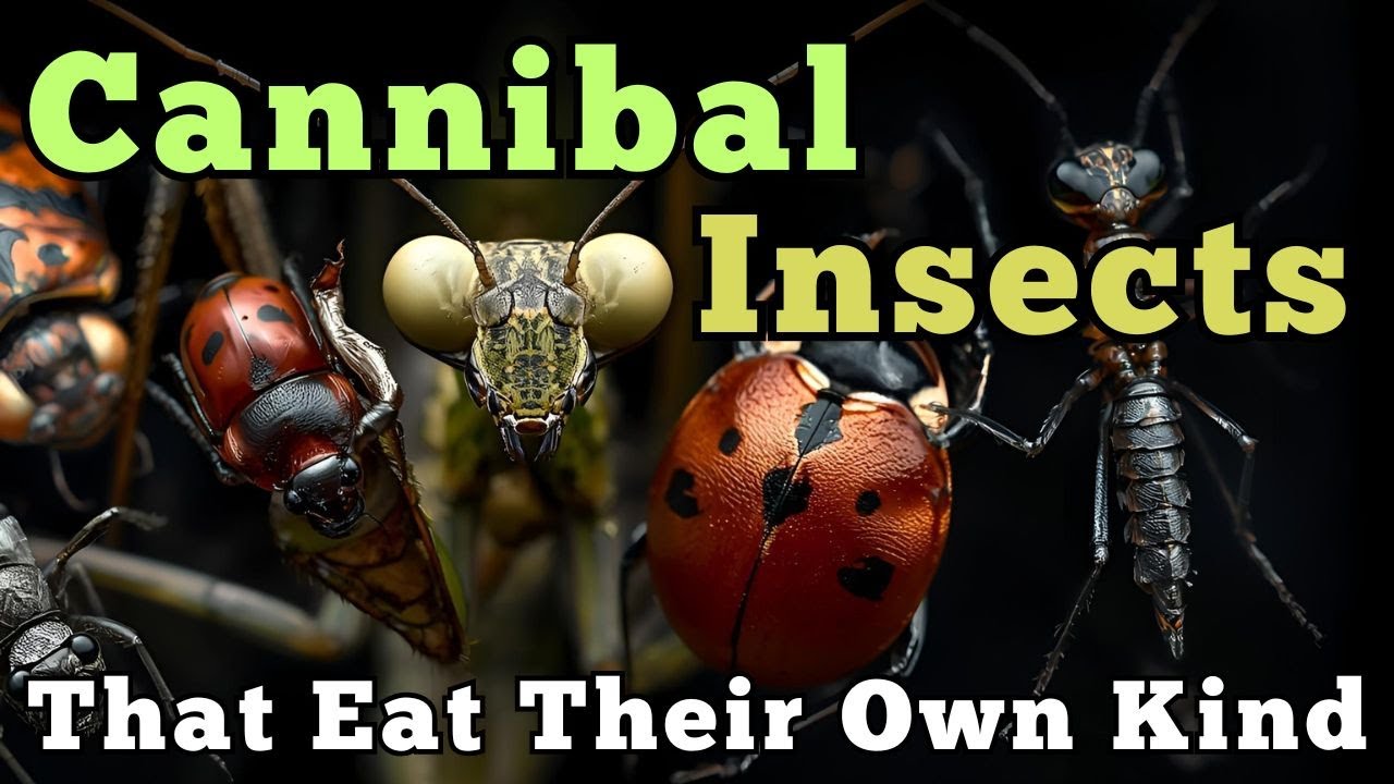 Cannibal Insects That Eat Their Own Kind - YouTube