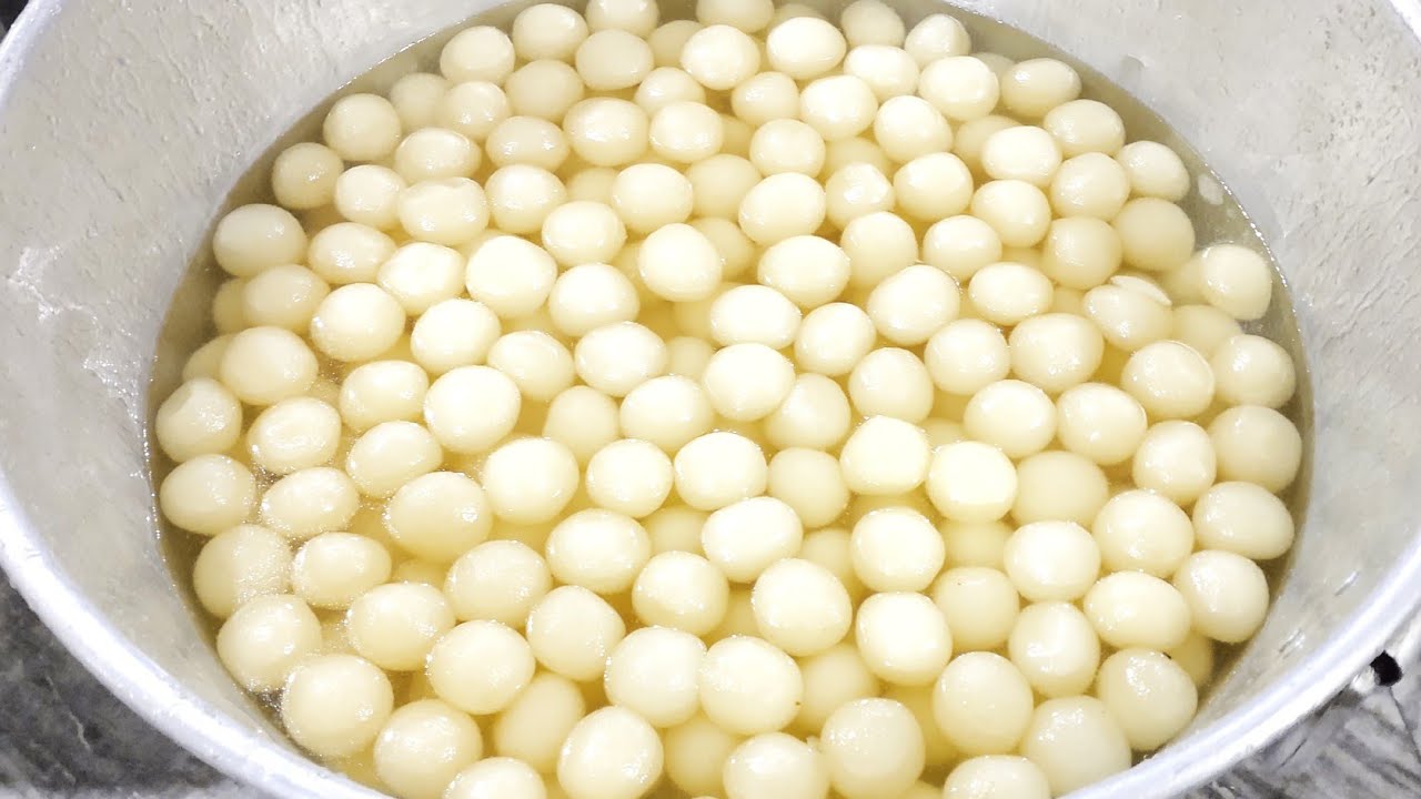 Rasgulla Recipe - How to make Rasgulla on Sweet Shop - YouTube