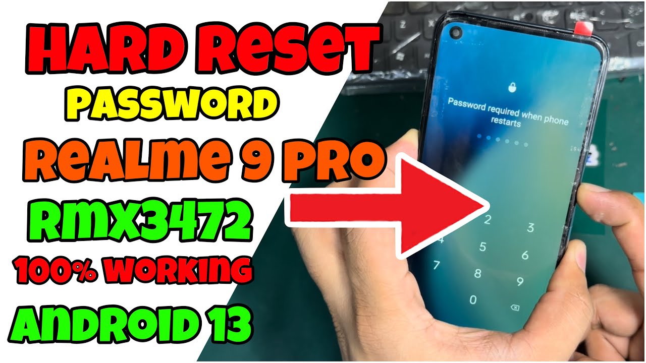Realme 9 Pro RMX3472 Hard Reset | Password - YouTube