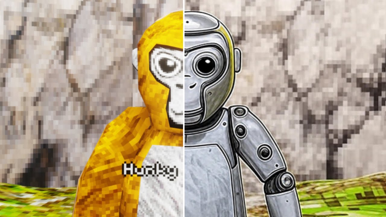 Ai recreated Gorilla Tag - YouTube