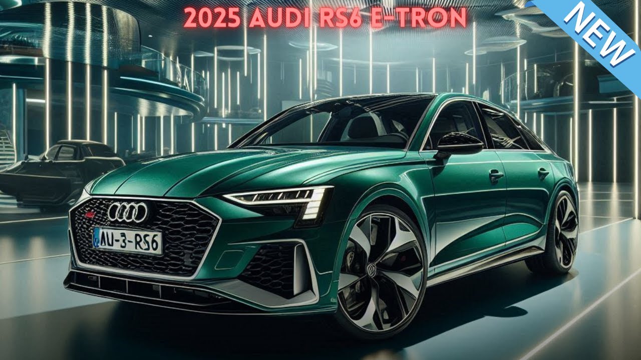 ALL NEW 2025 Audi RS6 E Tron Revealed - First Look, Exterior Details ...