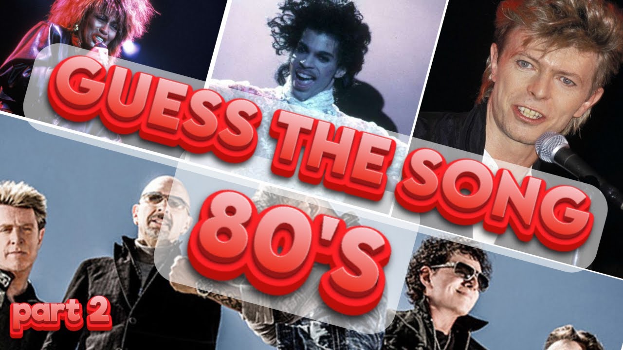 QUIZ: Guess the Song | 80's HITS | MUSIC QUIZ | PART 2 | Challenge ...