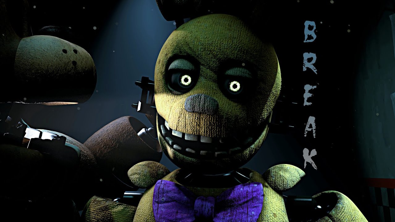 [FNAF/SFM/SHORT] Break @ThreeDaysGrace | ANIMATION - YouTube