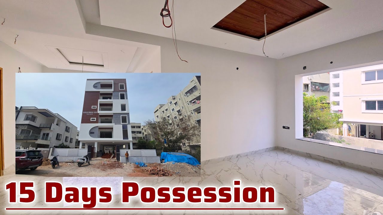50 Ft Road Facing || Brand New 2 & 3 Bhk Flats For Sale || Kondapur ...