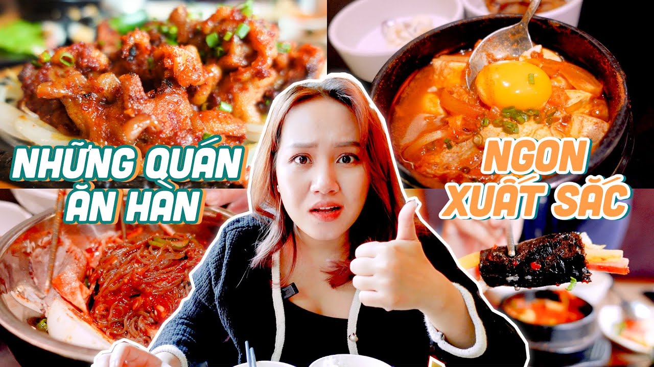 MUKBANG đồ Hàn: Những quán Hàn ngon ít người biết??? | Châu Giang nè ...