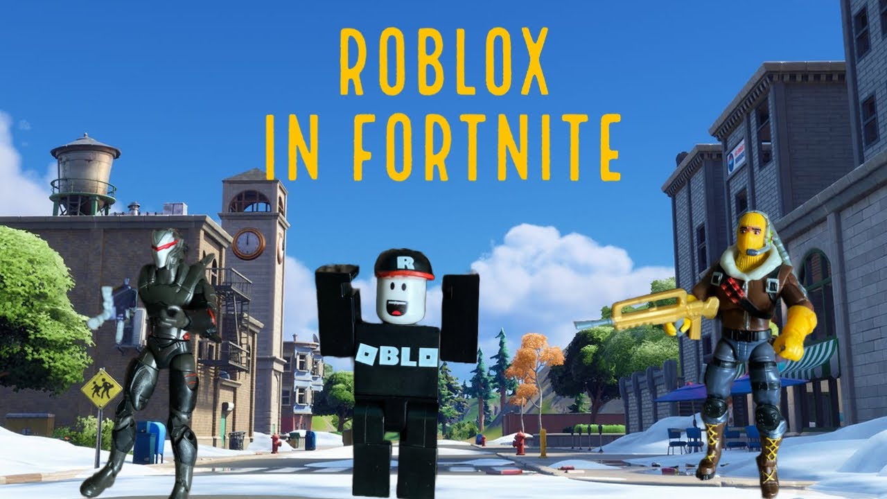 Roblox in Fortnite - YouTube