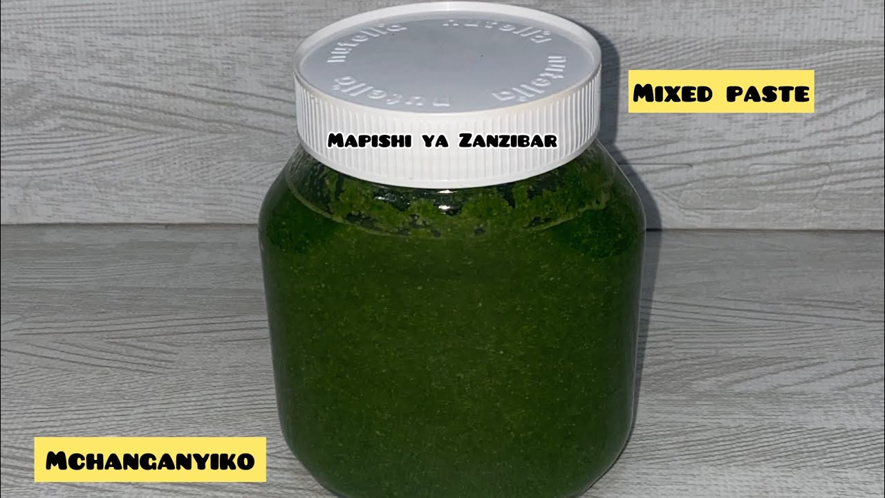 Viungo vya kusaga vya kupikia na kukolezea vitoweo/ mixed paste ...