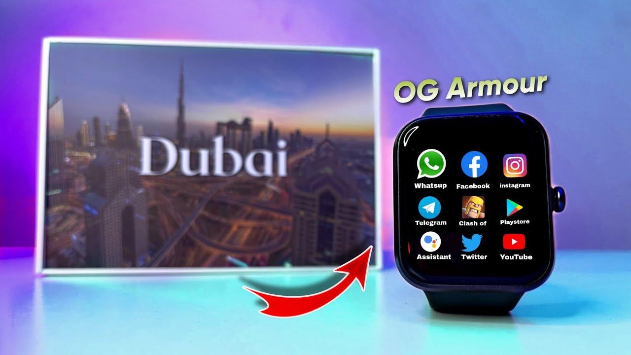 Best Fitness Tracking Smartwatch For Gym Workout 💥|| OG Armour Pro ...