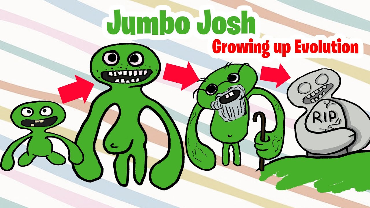 Jumbo Josh Growing Up EVOLUTION / Garten of Banban - YouTube