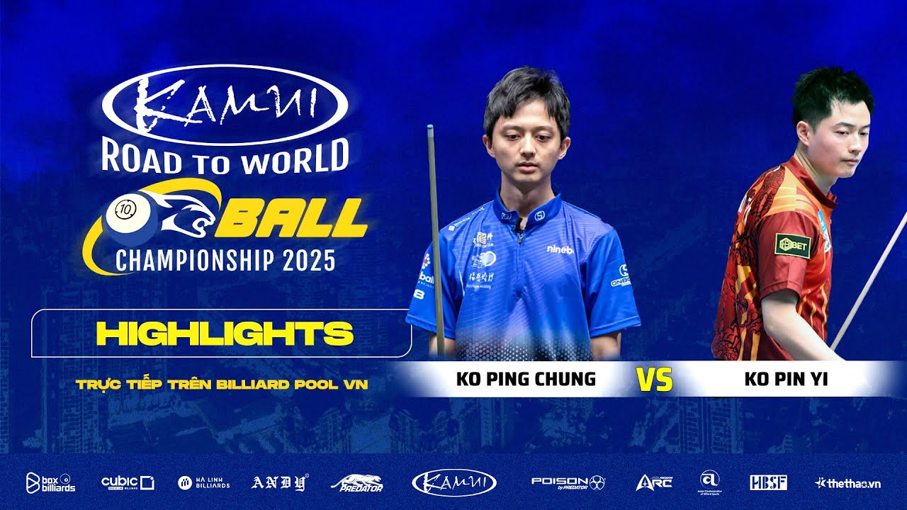 HIGHLIGHTS | KO PIN YI VS KO PING CHUNG | VÒNG 3 | KAMUI ROAD TO WORLD ...