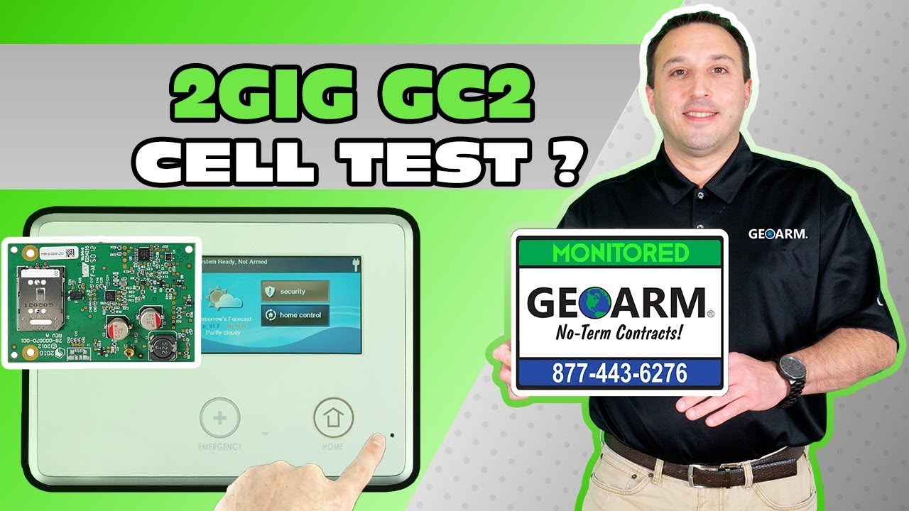 2GIG GC2: How to Test the Cellular Radio? - YouTube