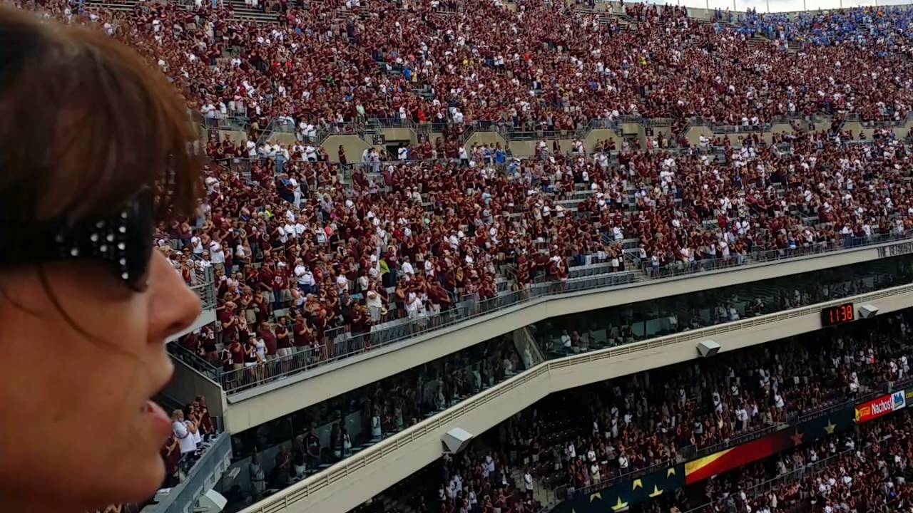 090316 Kyle Field National Anthem - YouTube