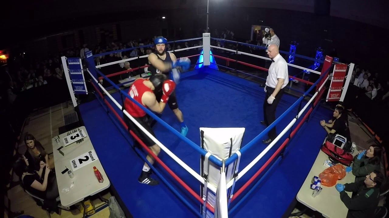 Ultra White Collar Boxing | Middlesbrough | Alexander Meaburn VS Harley ...