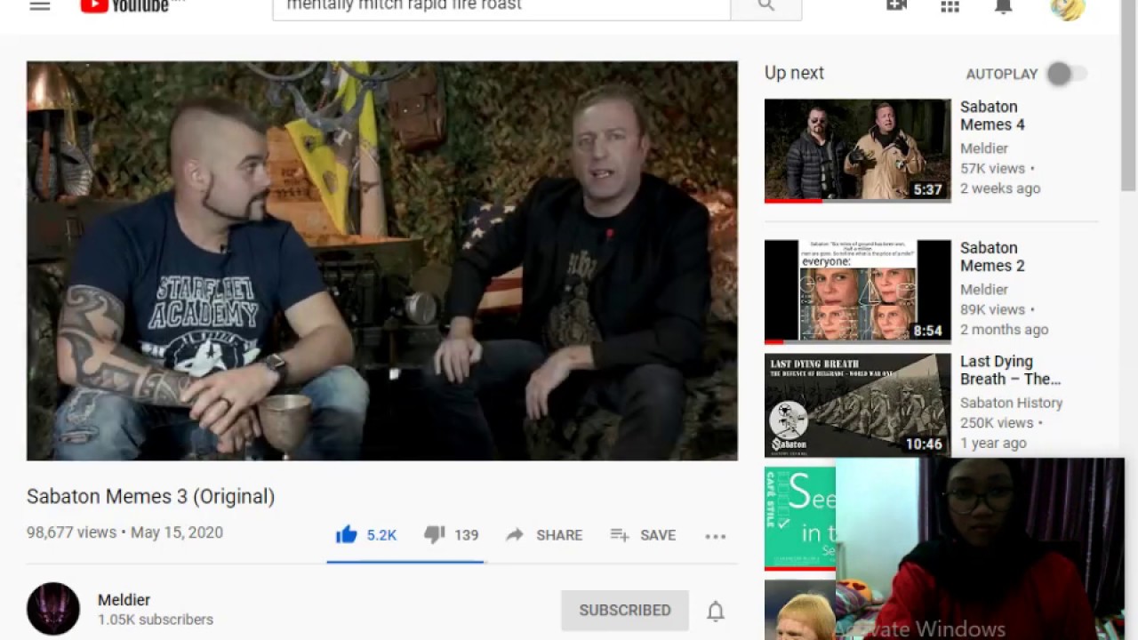 Sabaton Memes Part 3 REACTION!!! - YouTube